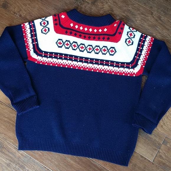 Vintage | Sweaters | Vintage Nordic Style Sweater | Poshmark